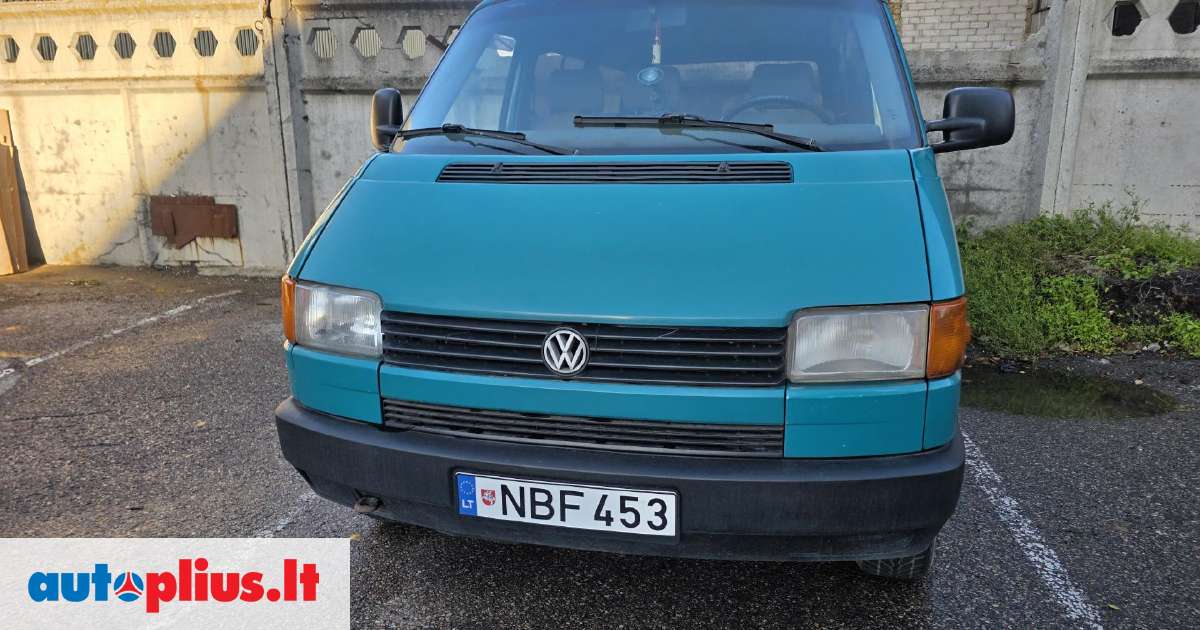 Volkswagen Transporter, 1.9 l., passenger minibus 1992-09 m., | A29402772