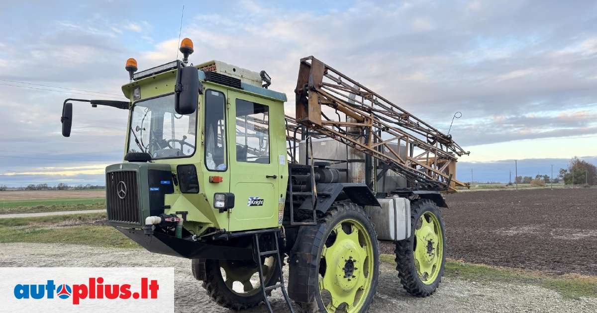 M-B MB Trac 1000, self-propelled sprayers 1987 m., | A29406354