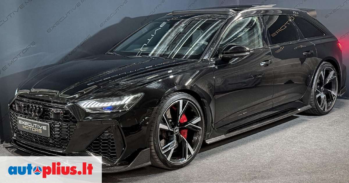 Audi RS 6, 4.0 l., universalas 2021-07 m., | A29410678