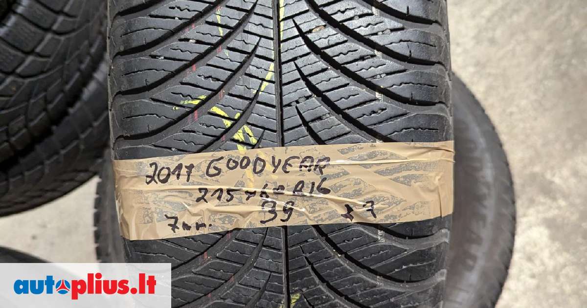 Goodyear, всесезонные 215/60 R16 | A29410780