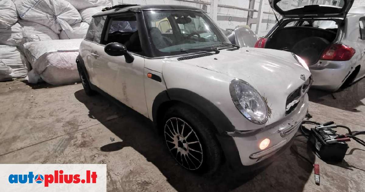 Mini Cooper rezerves daļās. 2025 11 25 pigios dalys utenoje 37068744056 ...