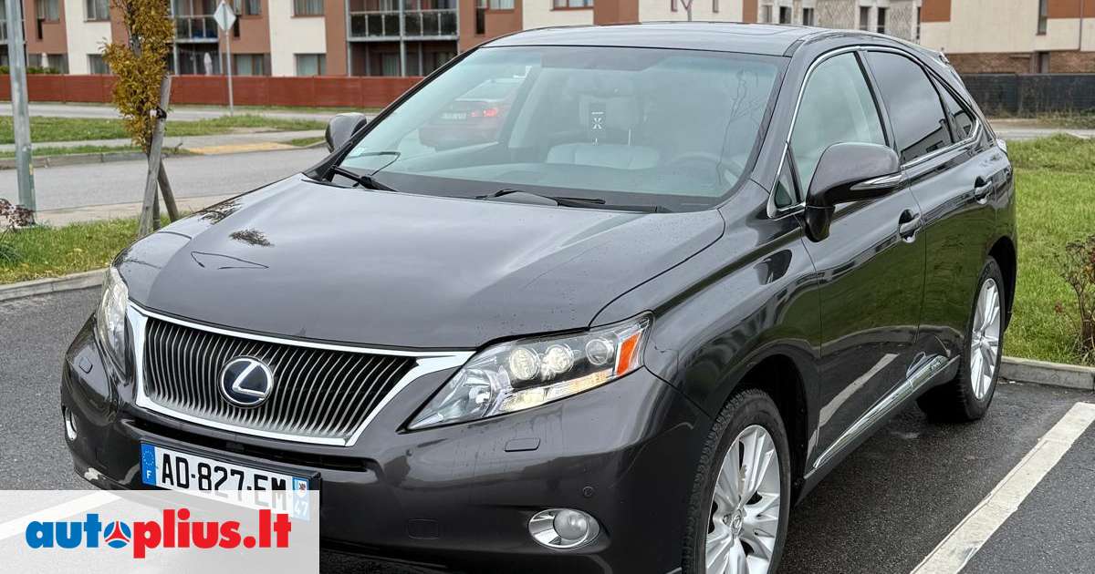 Lexus RX 450h, 3.5 l., visureigis / krosoveris 2010 m., | A29417296
