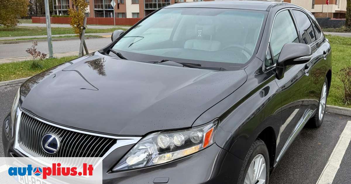Lexus RX 450h, 3.5 l., visureigis / krosoveris 2010 m., | A29417296