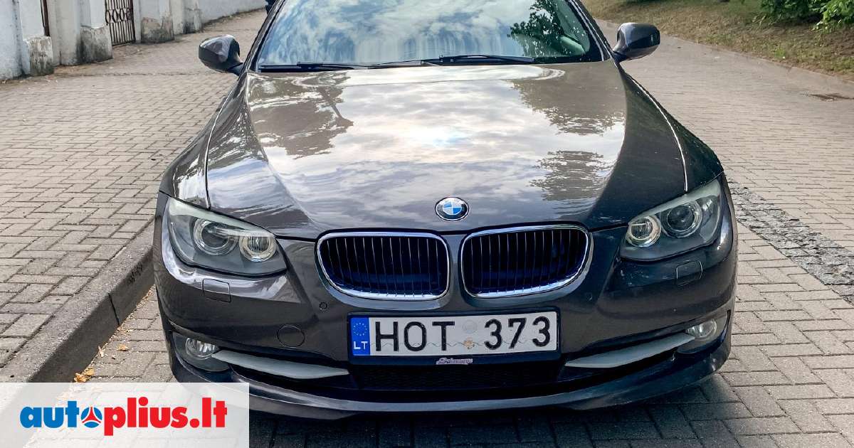 BMW 320, 2.0 l., kupė (coupe) 2011-02 m., | A29449116