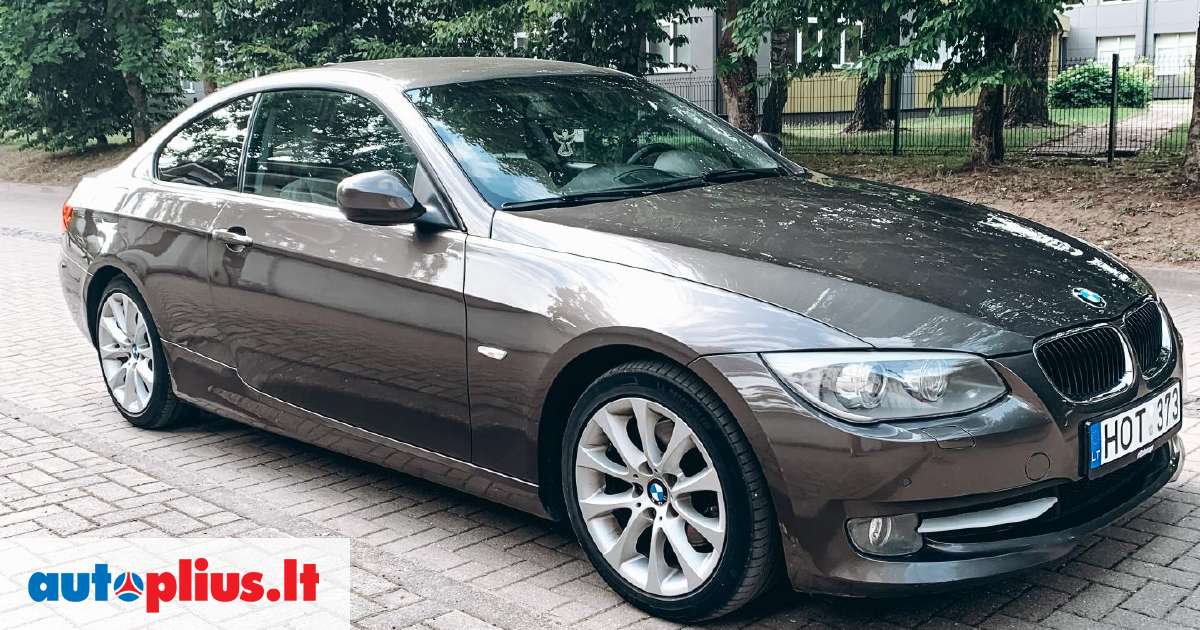 BMW 320, 2.0 l., kupė (coupe) 2011-02 m., | A29449116