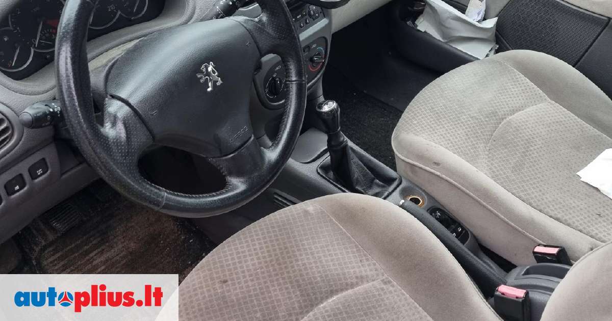 Peugeot 206 Tvarkingas kebulas svarus variklis 2005 m., | A29450290