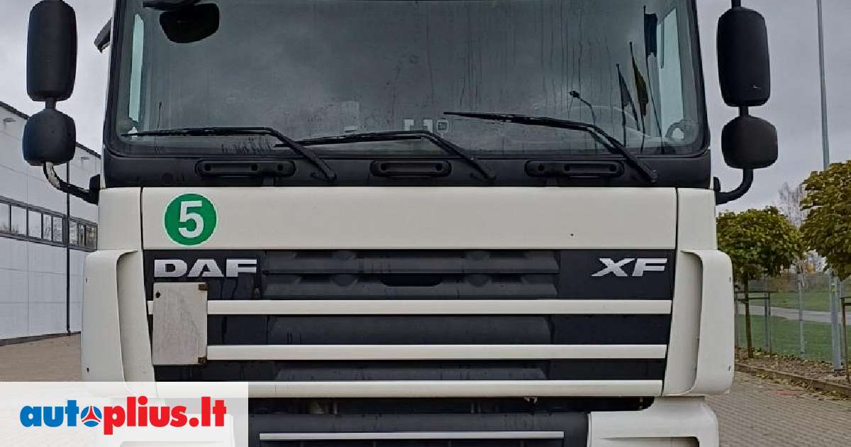 DAF DAF DAF XF 105 460 ATE SSC Retarder, 2 miegamosios vietos 2012-10 m ...