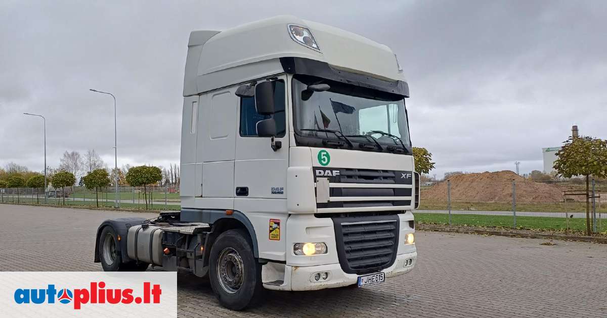DAF DAF DAF XF 105 460 ATE SSC Retarder, 2 miegamosios vietos 2012-10 m ...