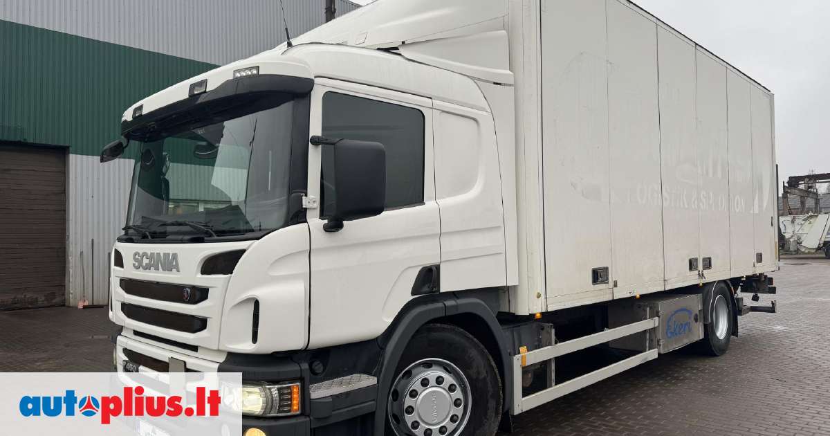 Scania P370 EURO6 Open side, box trucks / box vans 2014-05 m., | A29452348