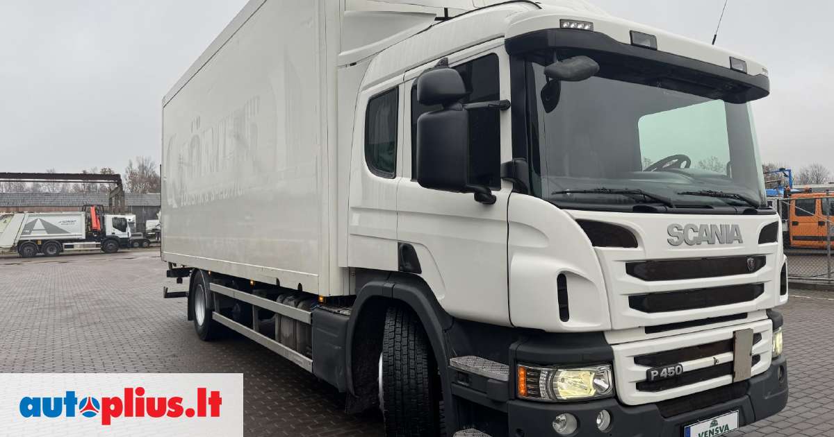 Scania P370 EURO6 Open side, furgoni 2014-05 m., | A29452348