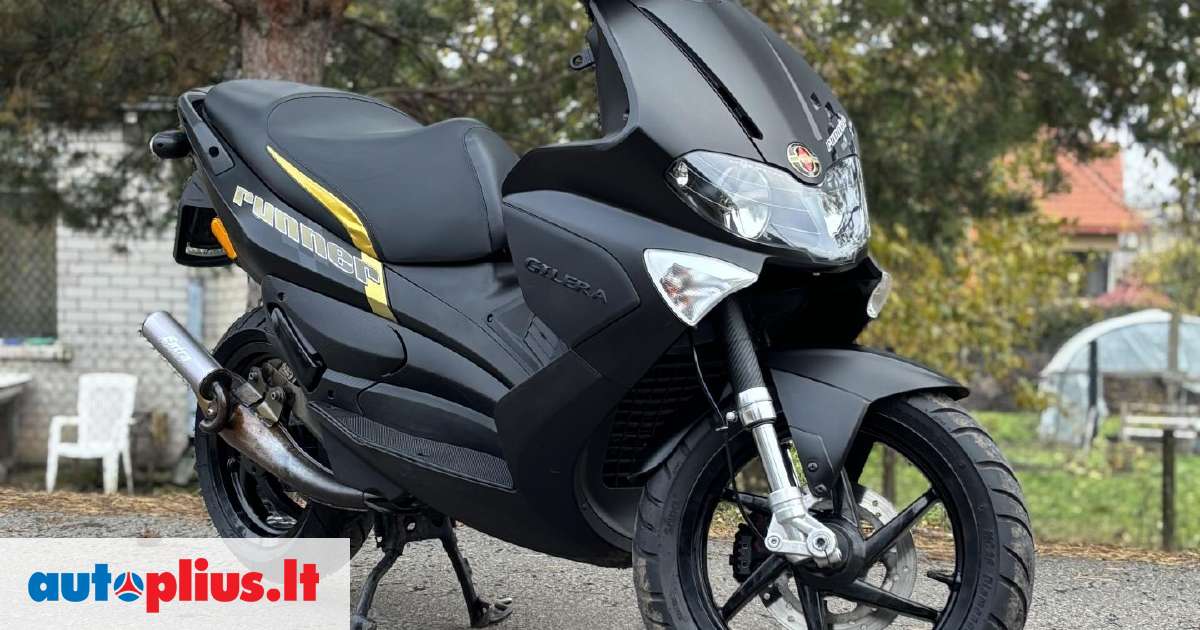 Gilera Runner 50cc, motoroleriai / mopedai 2014-10 m., | A29452968