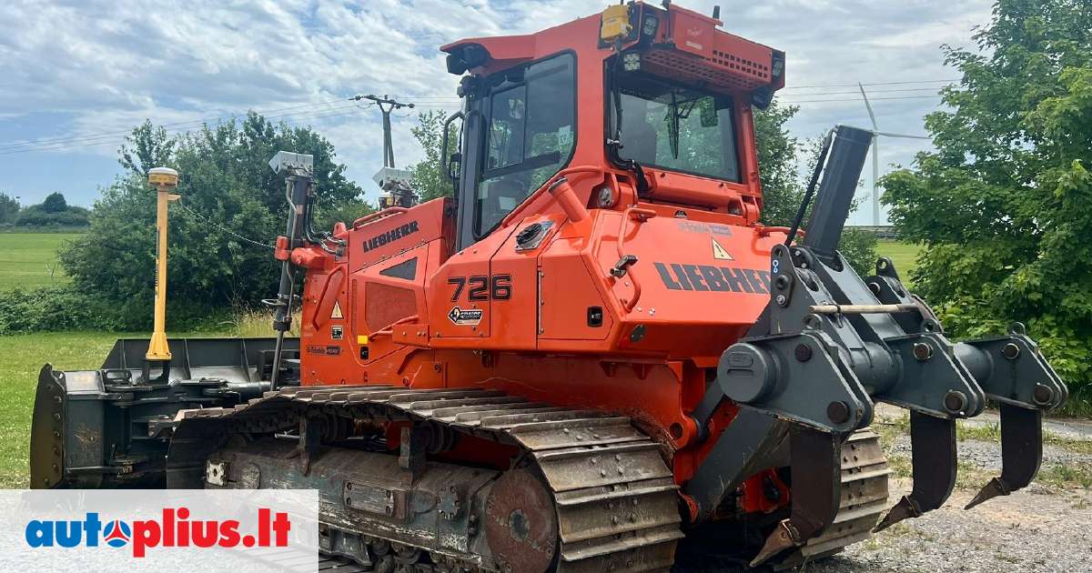 Liebherr PR 726 LGP Trimble 3D, buldozeriai 2017-12 m., | A29454572