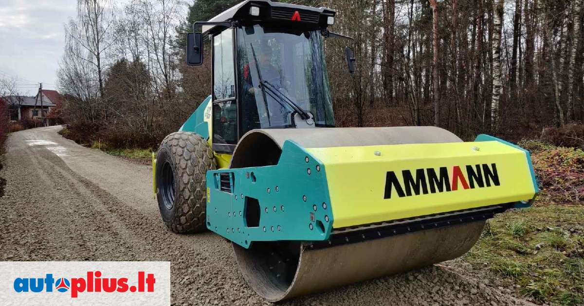 Ammann ARS 110 gruntinis vibrovolas, vibro technika 2024 m., | A29456368
