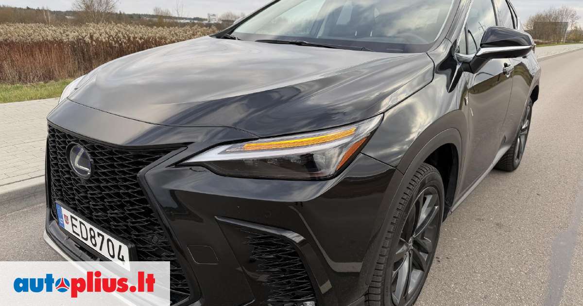 Lexus NX 450h+, 2.5 l., visureigis / krosoveris 2024-08 m., | A29458816