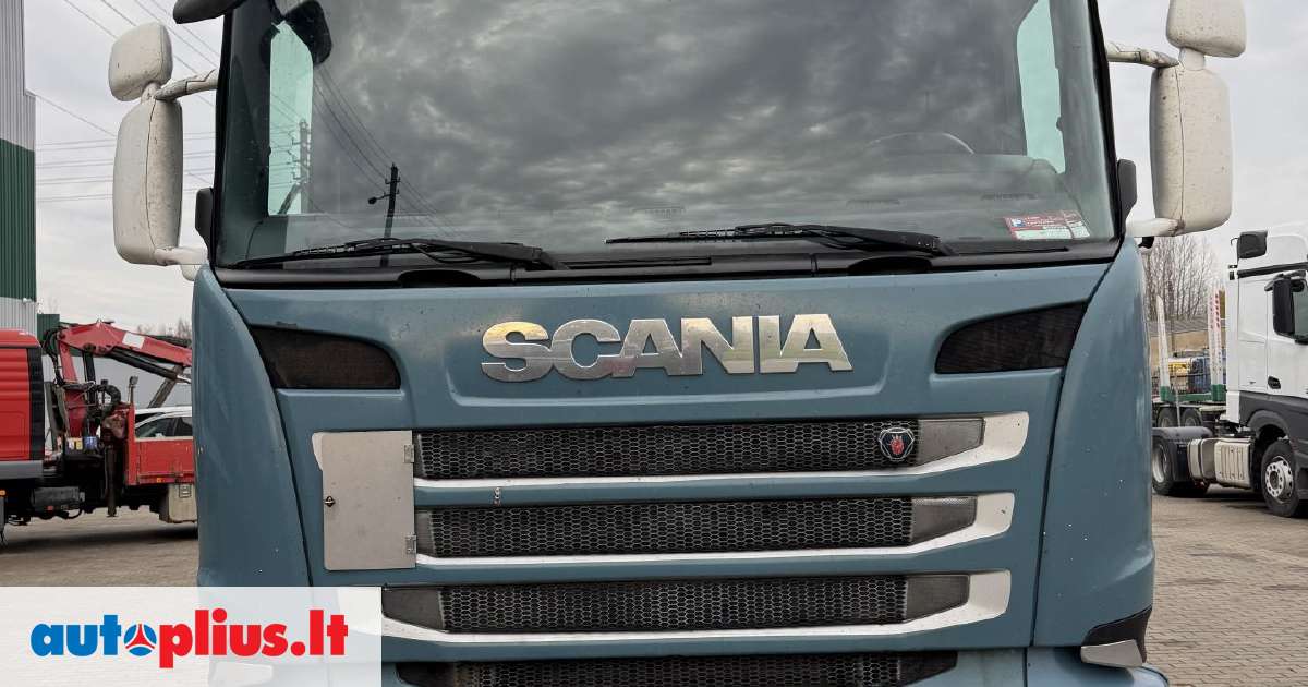 Scania R580 V8 EURO6, box trucks / box vans 2015-04 m., | A29459488