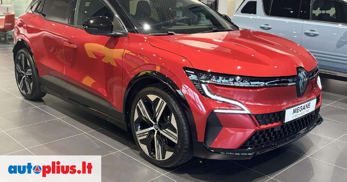 Renault Megane E-Tech, 60 kWh, hečbeks 2025 m., | A29465740