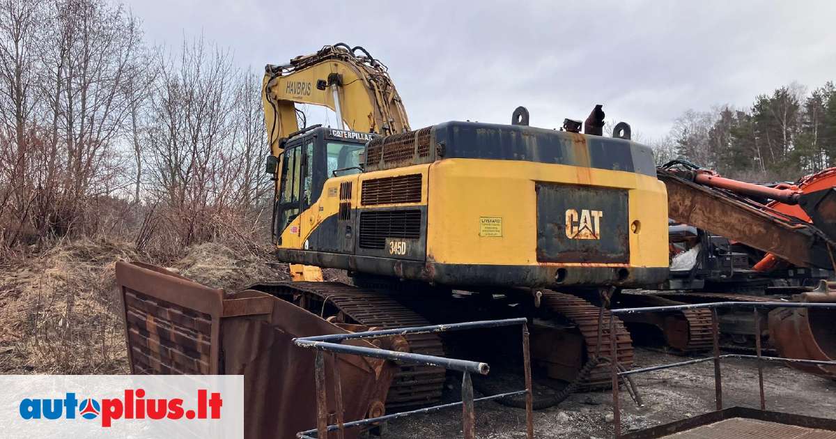 Caterpillar 345 DL, ekskavatoriai 2009 m., | A29467502