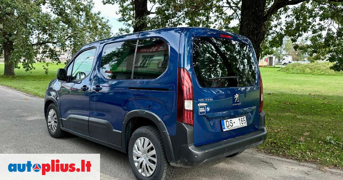 Peugeot Rifter, 1.5 l., mpv / minivan 2020-01 m., | A29473058