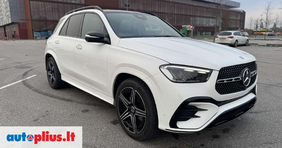 Mercedes-Benz GLE450, 3.0 l., visureigis / krosoveris 2024-01 m ...