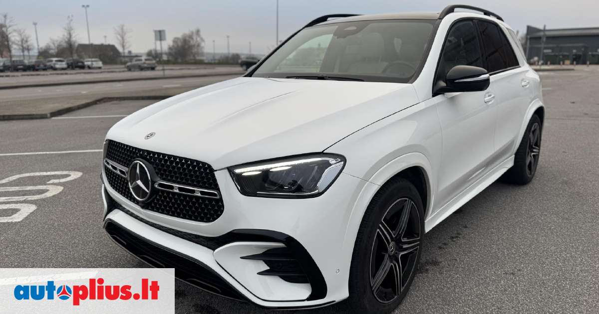 Mercedes-Benz GLE450, 3.0 l., visureigis / krosoveris 2024-01 m ...
