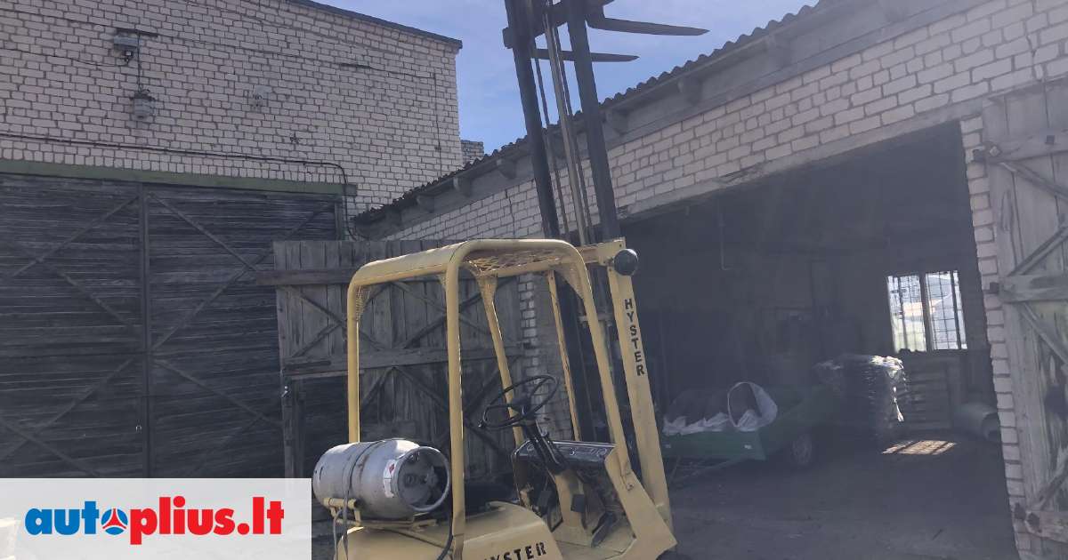 Hyster H25, šakiniai krautuvai 2000 m., | A29474070
