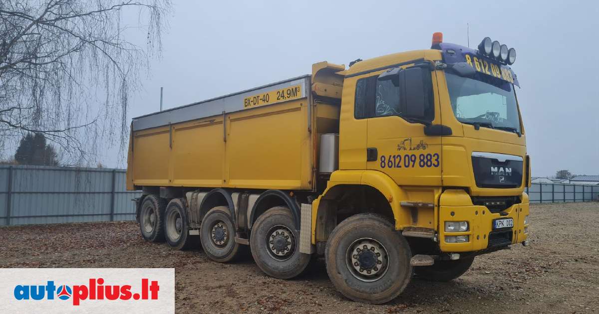 MAN TGS 41.440, savivarčiai 2009-05 m., | A29481644