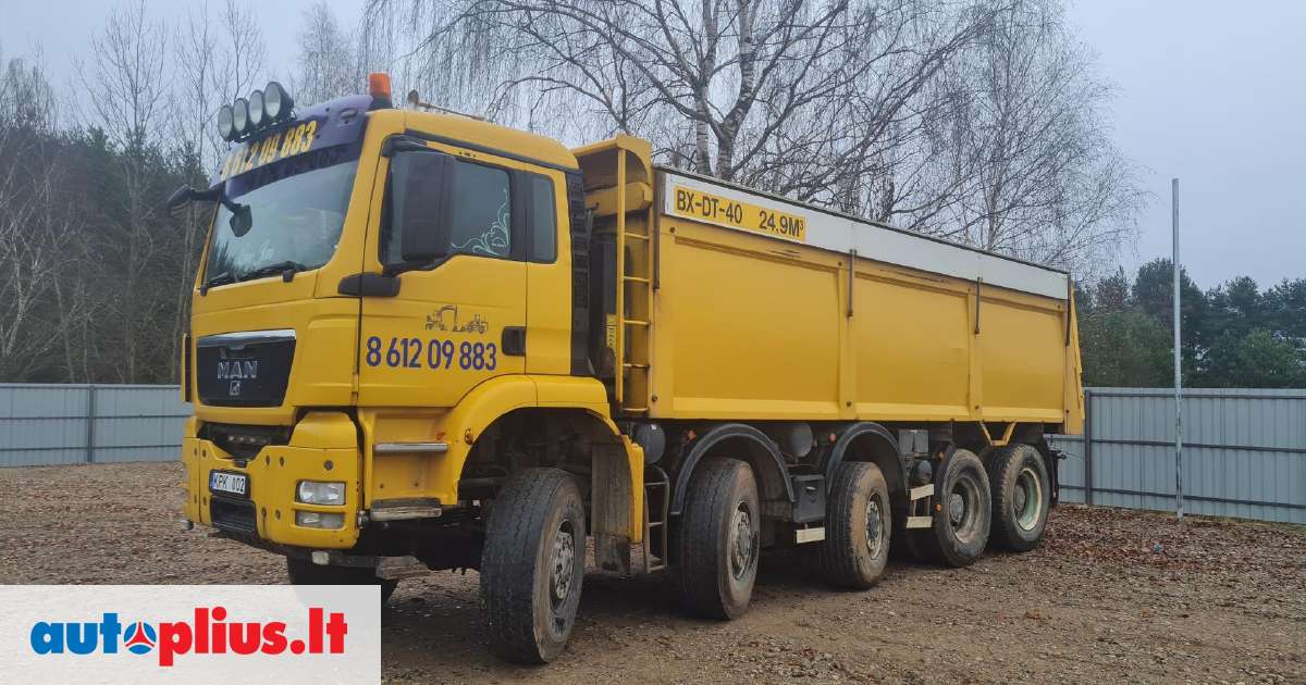 MAN TGS 41.440, savivarčiai 2009-05 m., | A29481644