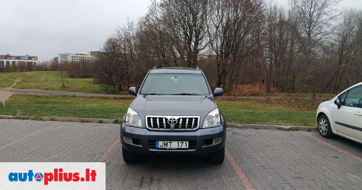 Toyota Land Cruiser, 3.0 l., visureigis / krosoveris 2005-06 m ...
