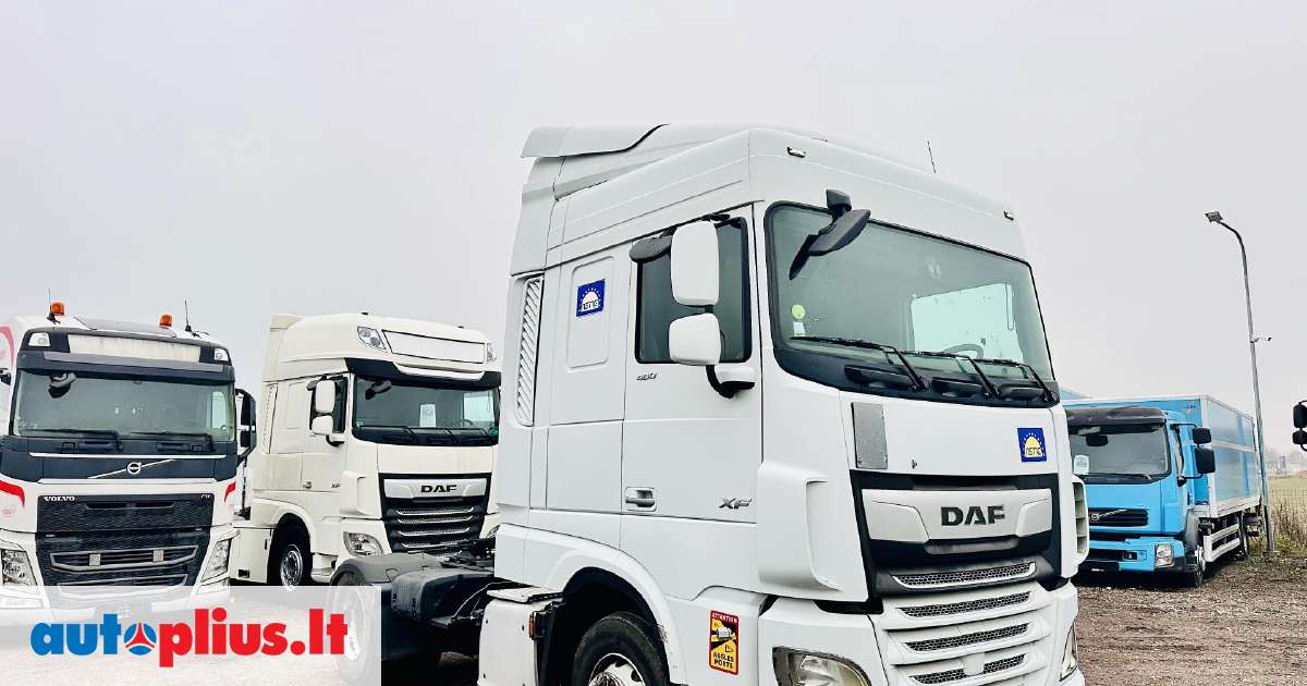 DAF XF 480 Space Cab, double sleeper 2017-11 m., | A29488694