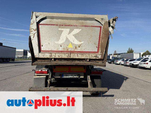 Kässbohrer Semitrailer Tipper Steel half pipe body, pašizgāzēji 2020-05 ...