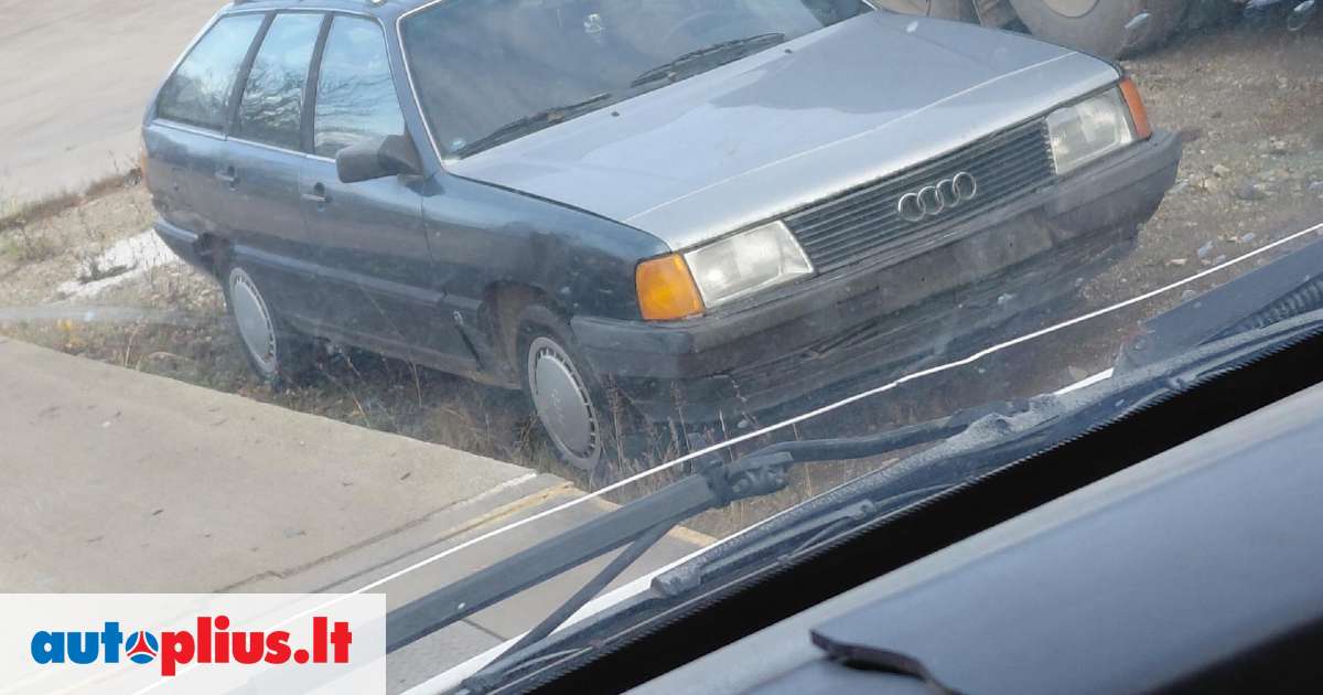 Audi 100, Audi, Variklis gyvas galinis dangtis nesupuves 1987 m ...