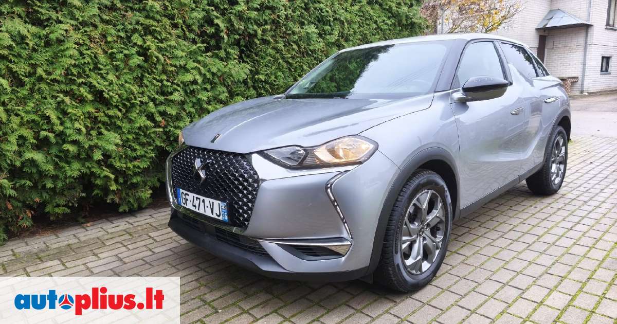 DS Automobiles DS3 Crossback, 1.5 l., visureigis / krosoveris 2022-04 m ...