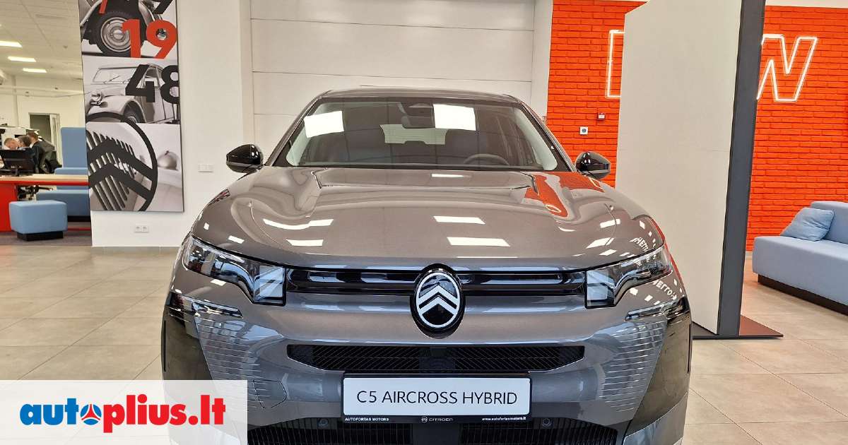 Citroen C5 Aircross, 1.2 l., visureigis / krosoveris 2025 m., | A29494344