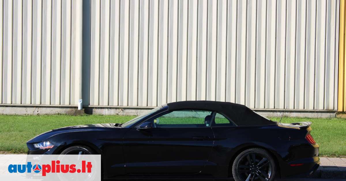 Ford Mustang, 5.0 l., kabrioletas 2019 m., | A29498972