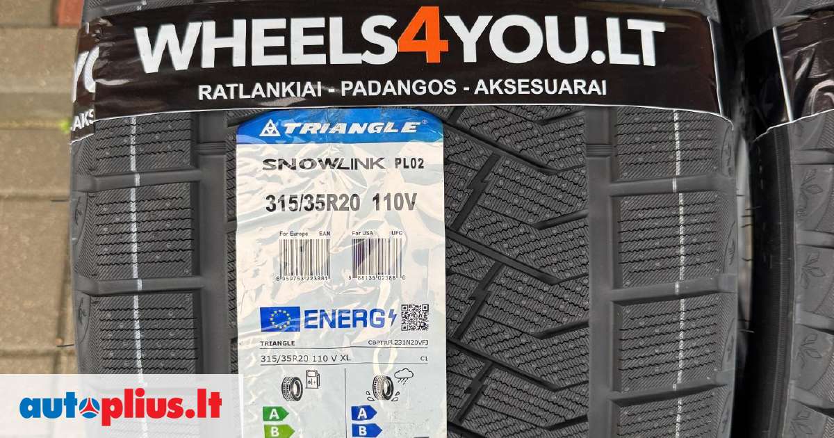 Triangle PL02, žieminės 315/35 R20 | A29503516