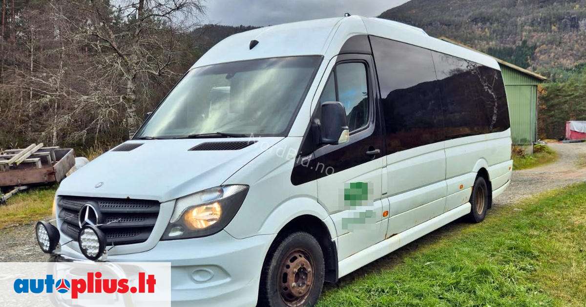Mercedes-Benz SPRINTER 519cdi XL *16+1 *ALTA, passenger minibus 2014-03 ...