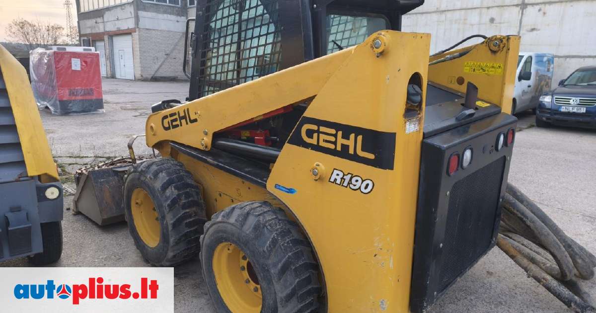 GEHL R190, mini krautuvai 2021-10 m., | A29512266