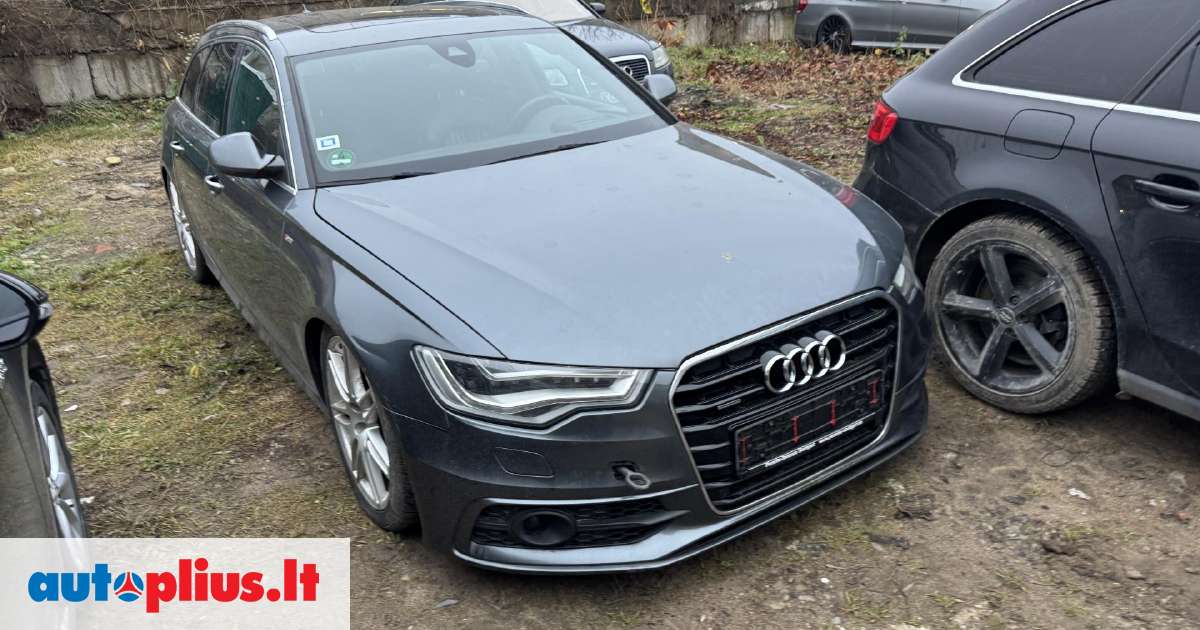 Audi A6 Dalimis 3 0 biturbo variklis cgqb spalva lz7s dėžė 2013-07 m ...