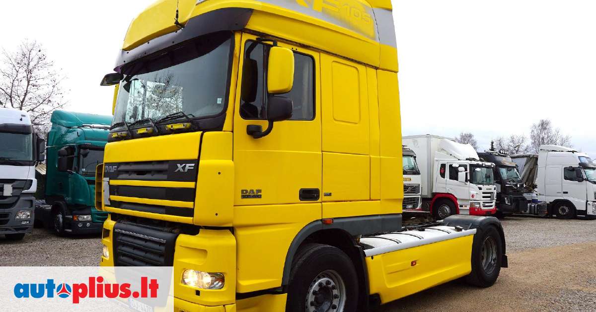 DAF 105XF460 Euro5 Retarder, double sleeper 2008-05 m., | A29515924