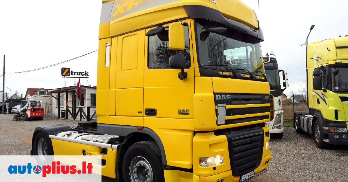 DAF 105XF460 Euro5 Retarder, double sleeper 2008-05 m., | A29515924
