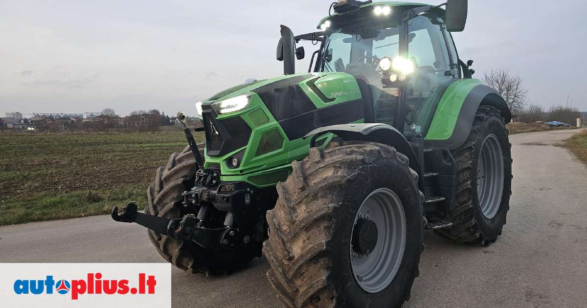 Deutz-Fahr 7250 RTK, traktoriai 2018-01 m., | A29516702