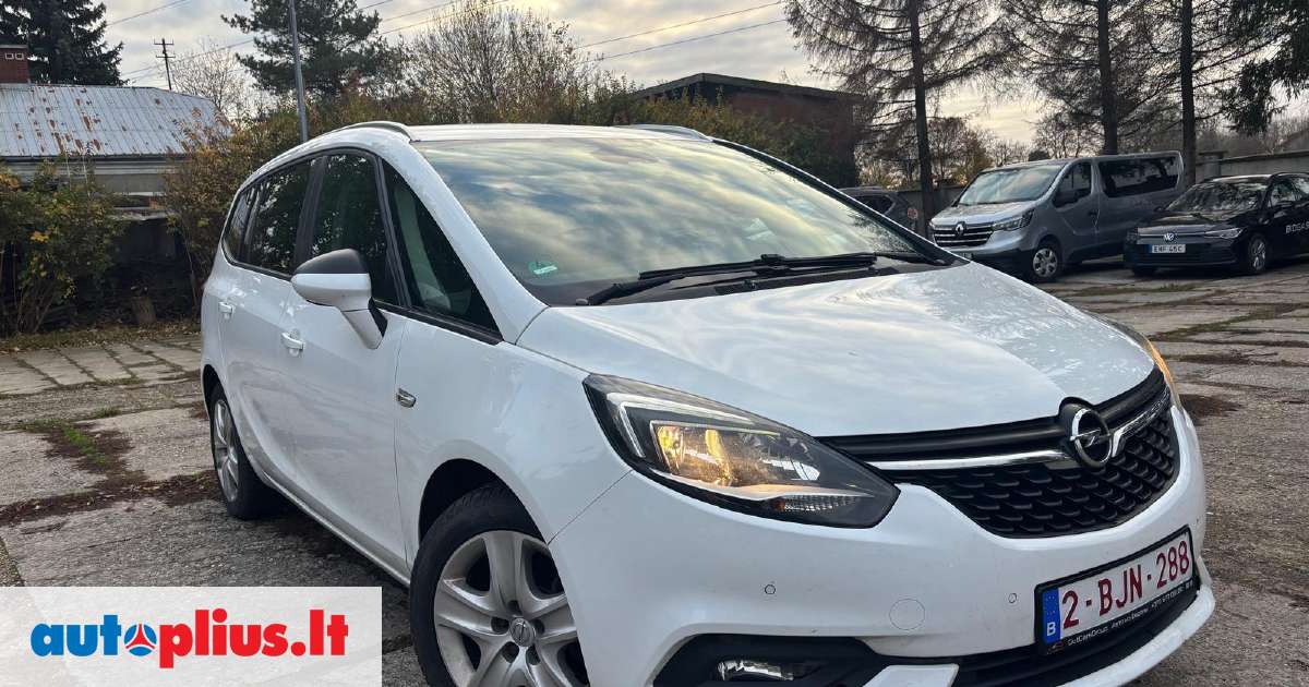 Opel Zafira Tourer, 1.6 l., mpv / minivan 2017-08 m., | A29519254