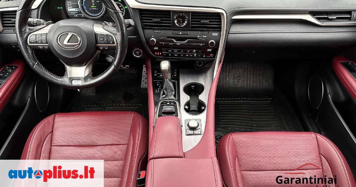 Lexus RX 450h, 3.5 l., visureigis / krosoveris 2018-08 m., | A29528030