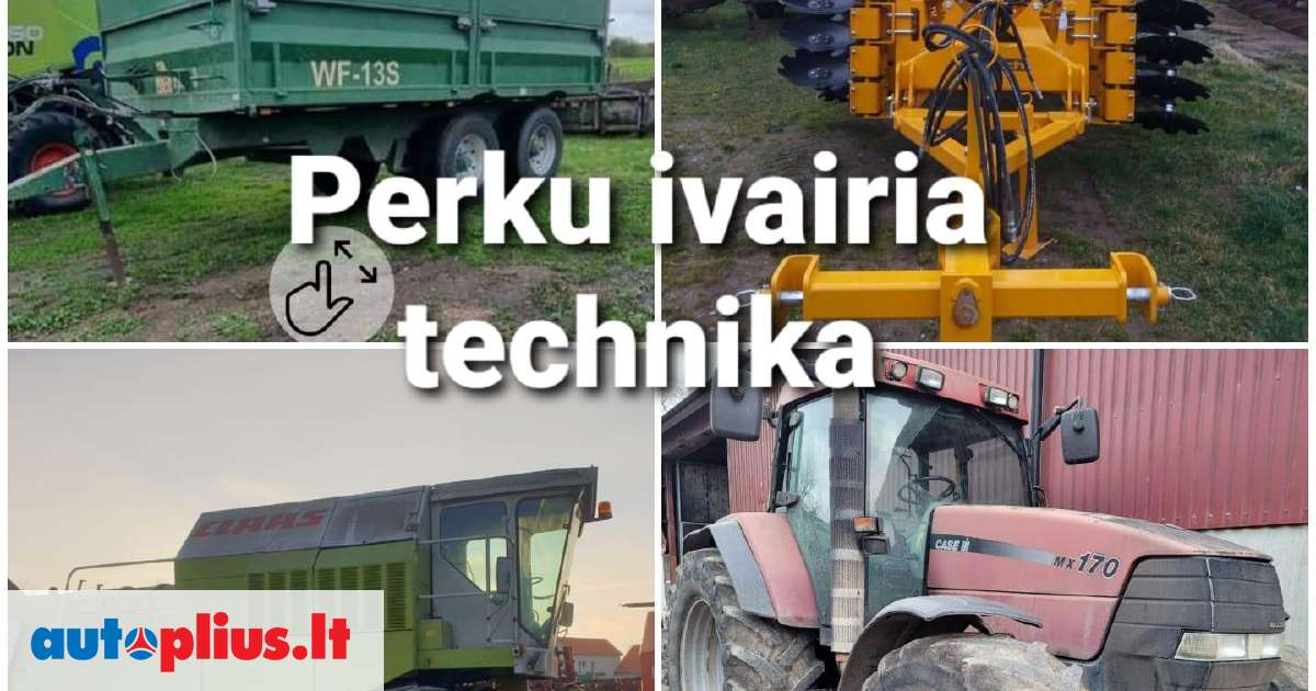 Perku Žemes ukio technika, padargus | A29530540