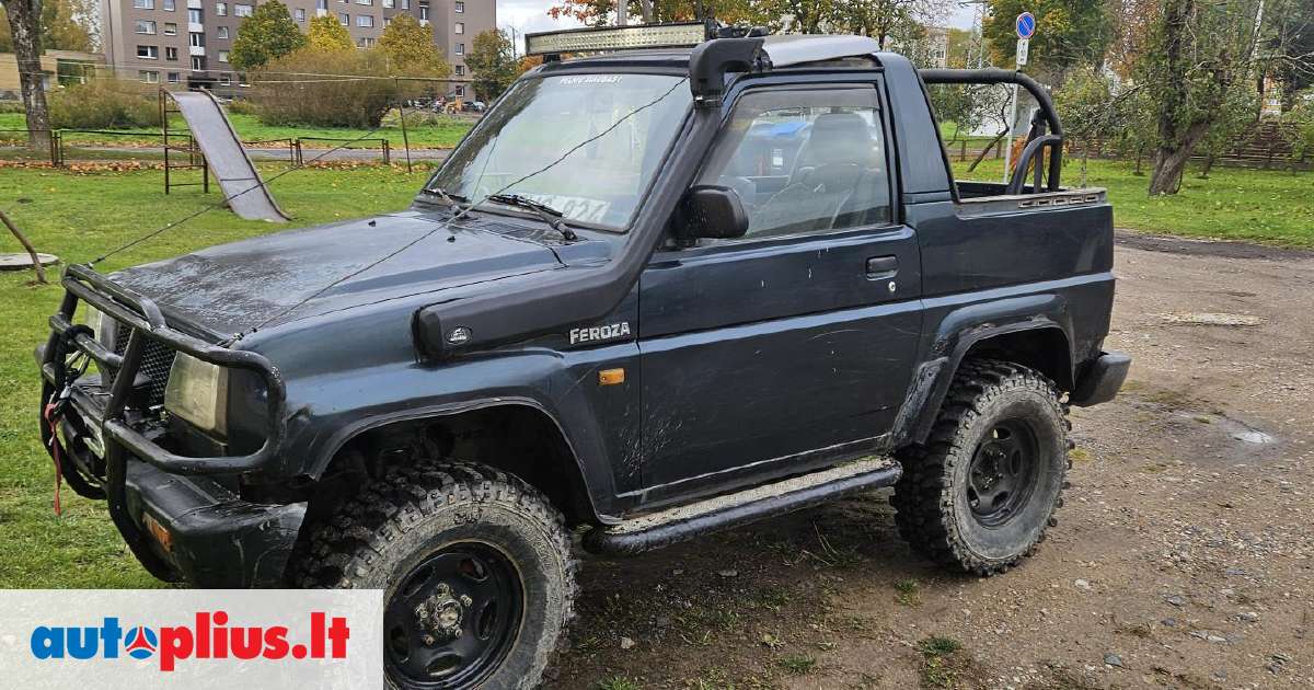 Daihatsu Feroza, 1.6 l., visureigis / krosoveris 1996-12 m., | A29533907