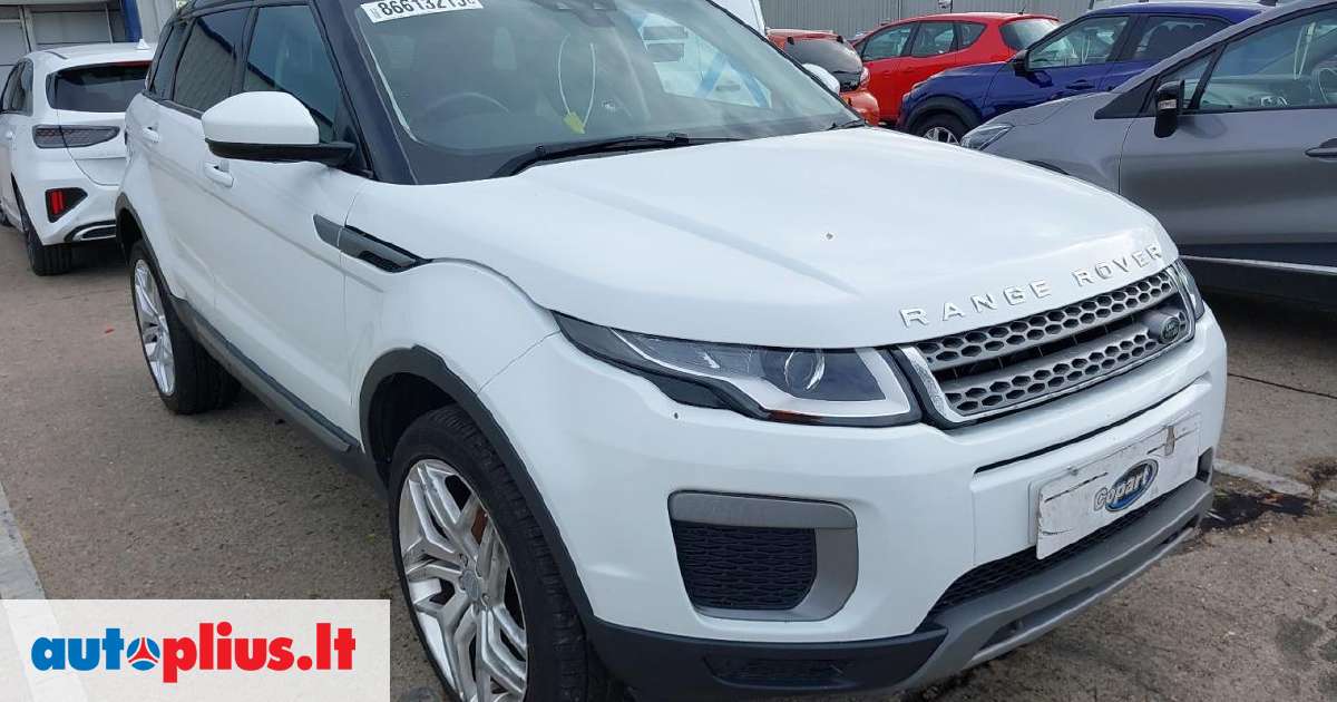 Land Rover Evoque Auto ardomas platesnė info telefonu 2016 m., | A29538569