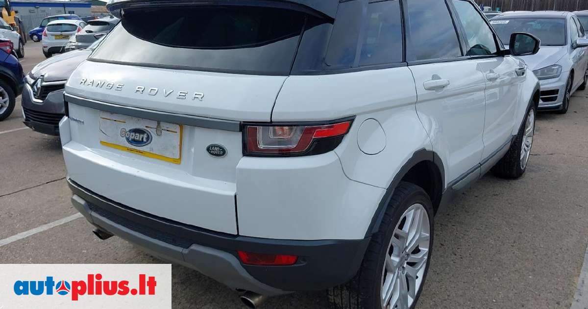 Land Rover Evoque Auto ardomas platesnė info telefonu 2016 m., | A29538569