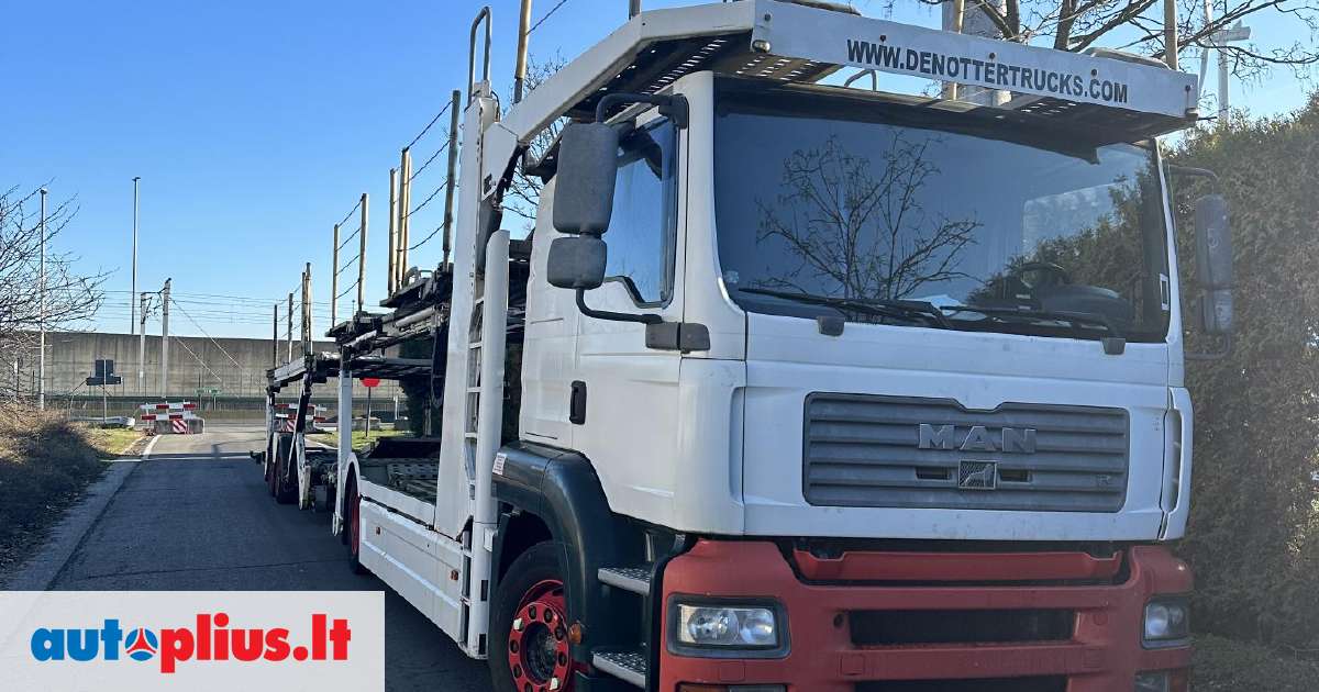 MAN TGA, autovežiai 2006-04 m., | A29549683