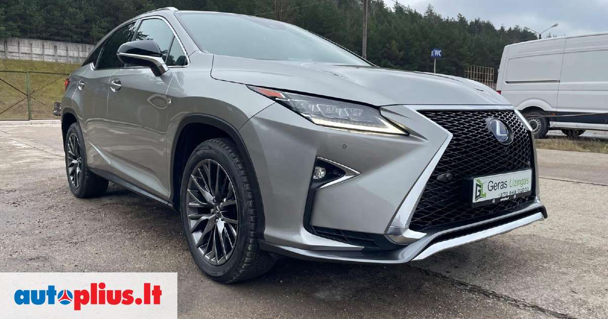 Lexus RX 450h, 3.5 l., off-road / crossover 2019-10 m., | A29564287