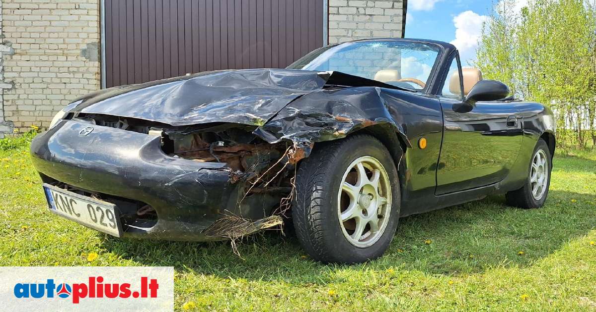 Mazda MX-5, 1.6 l., Кабриолет 1999-09 m., | A29564841